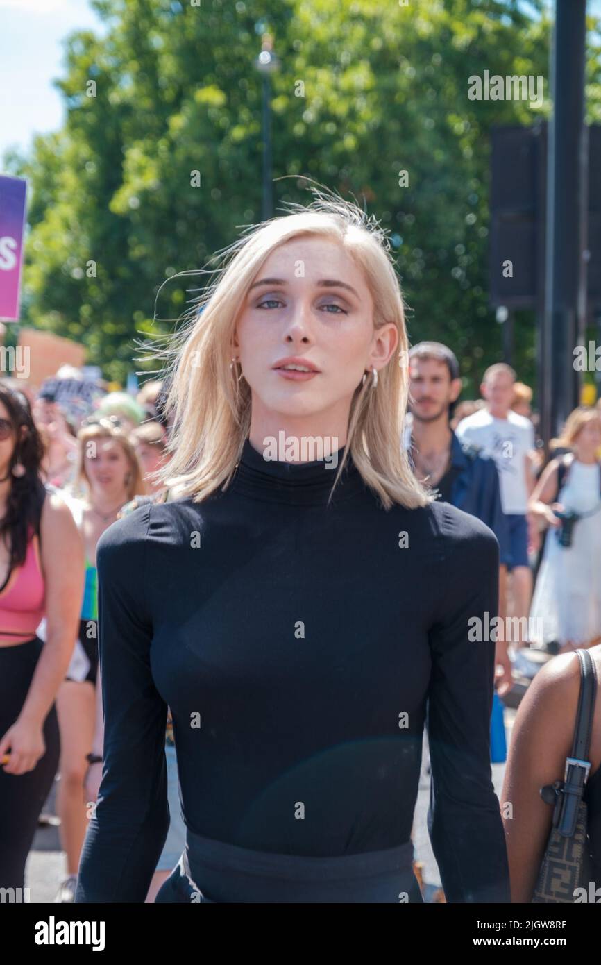 Trans Community and Supports do their yearly march through London ...