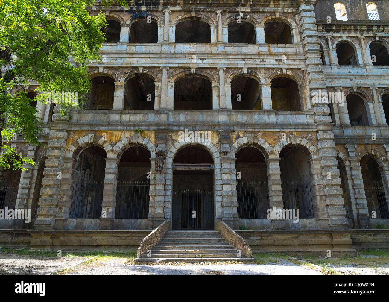 Abandoned Grand Sofar Hotel, Mount Lebanon Governorate, Sawfar, Lebanon ...