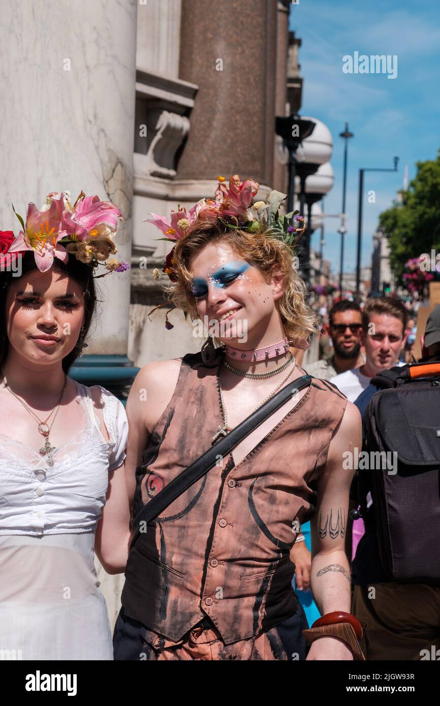 Trans Community and Supports do their yearly march through London ...