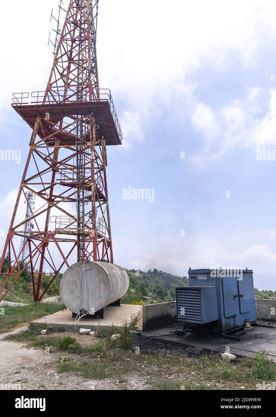 Generator for telecom antenna, North Lebanon Governorate, Hardine ...
