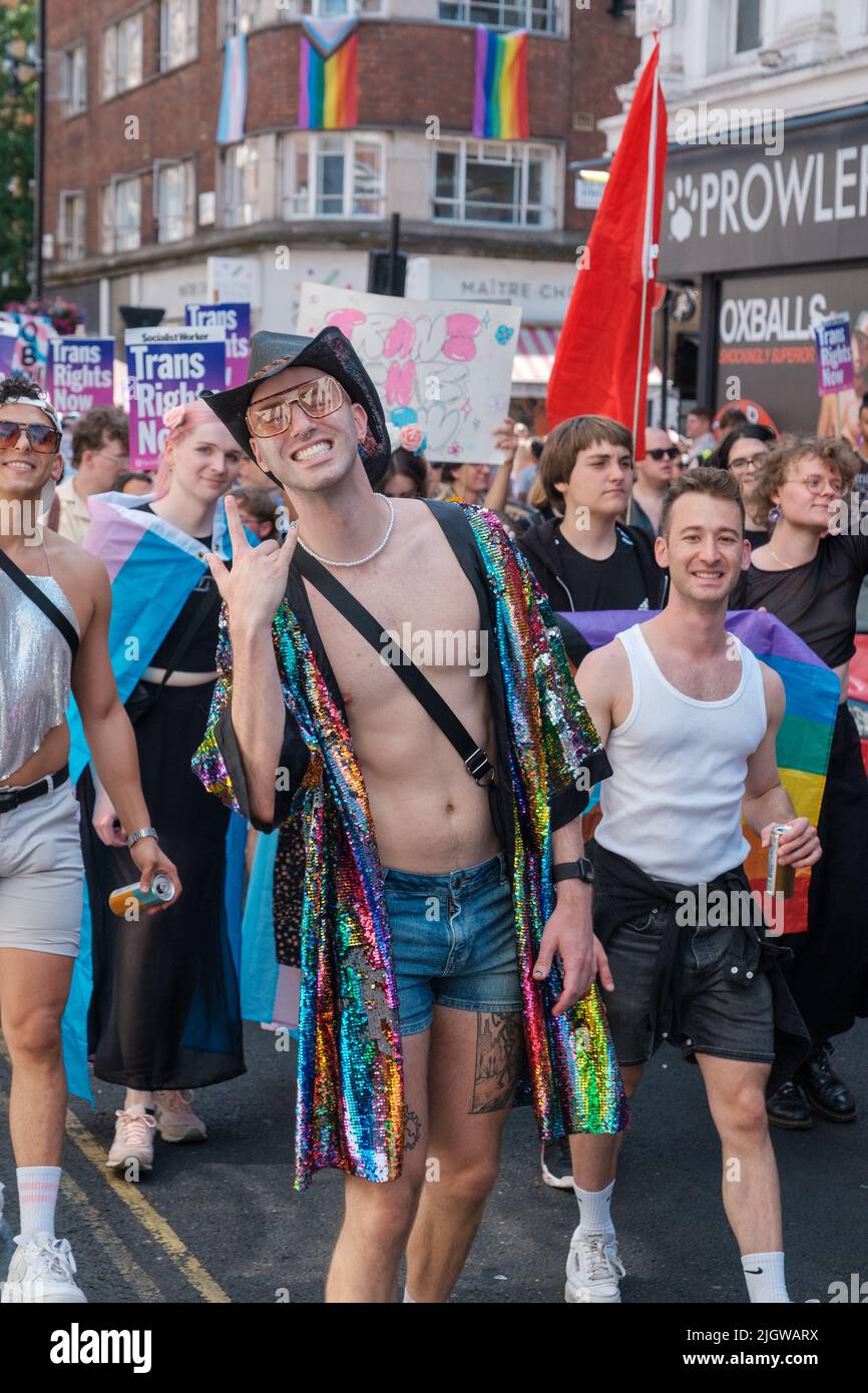 Trans Community and Supports do their yearly march through London ...