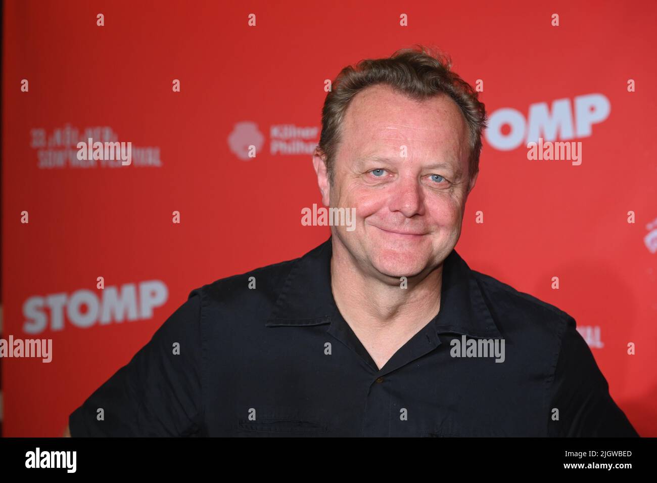 Cologne, Germany. 12th July, 2022. Luke Cresswell STOMP founder comes ...