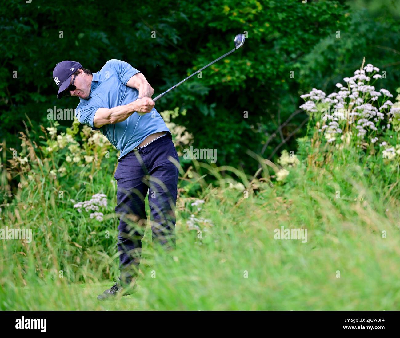 Oland, Sweden, July 13, 2022. Prince Daniel playing in the Victoria ...