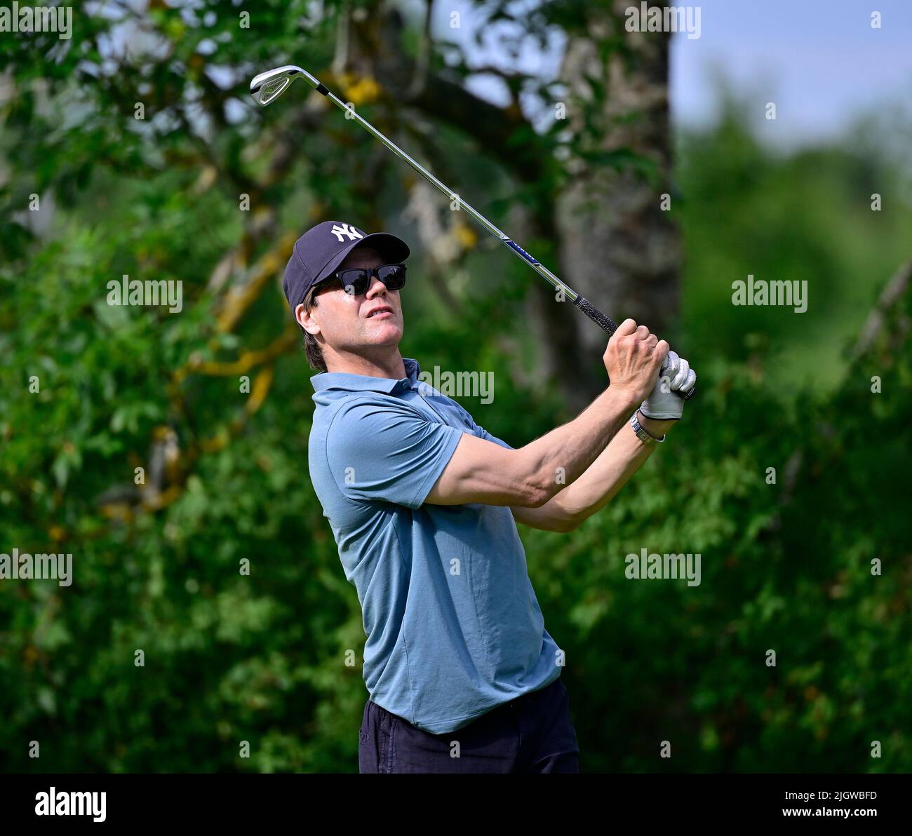 Oland, Sweden, July 13, 2022. Prince Daniel playing in the Victoria ...