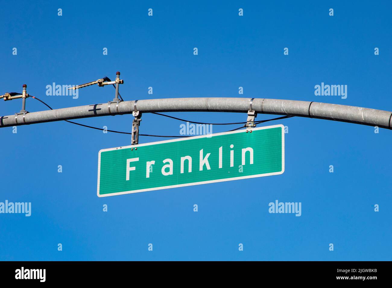 Franklin street street sign hi-res stock photography and images - Alamy