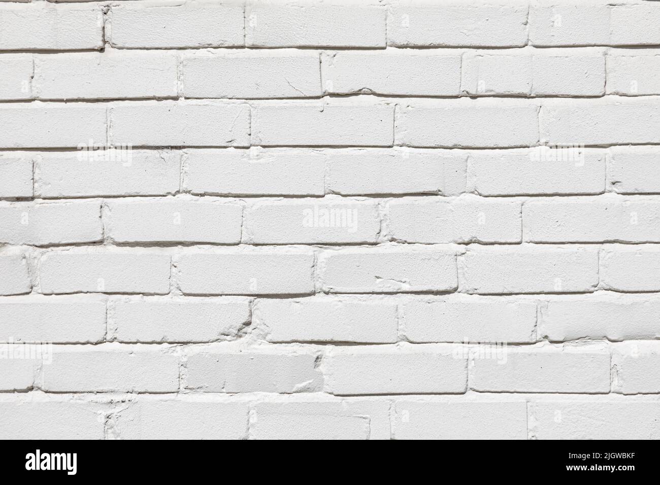 harmonic clean white painted brick wall, USA Stock Photo - Alamy