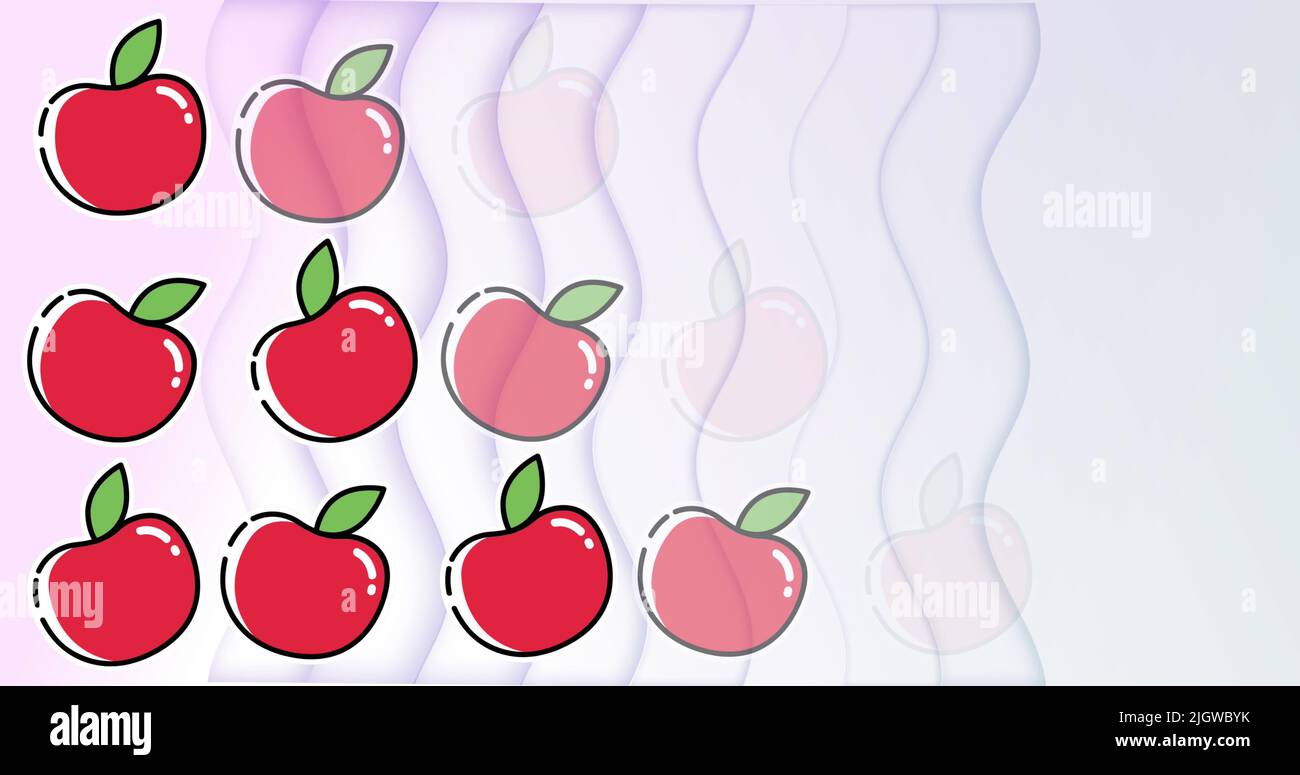 Geometric apple hi-res stock photography and images - Alamy