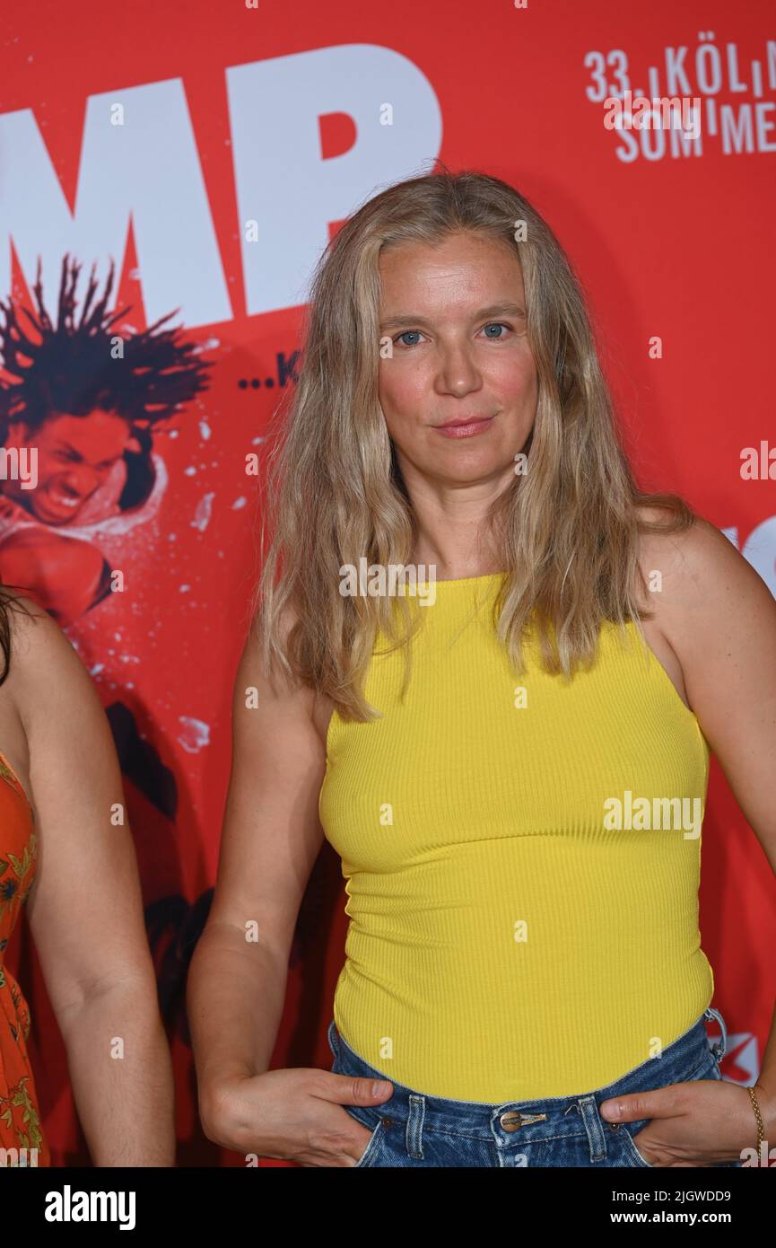 Cologne, Germany. 12th July, 2022. Actress Alexandra Schalaudek comes ...