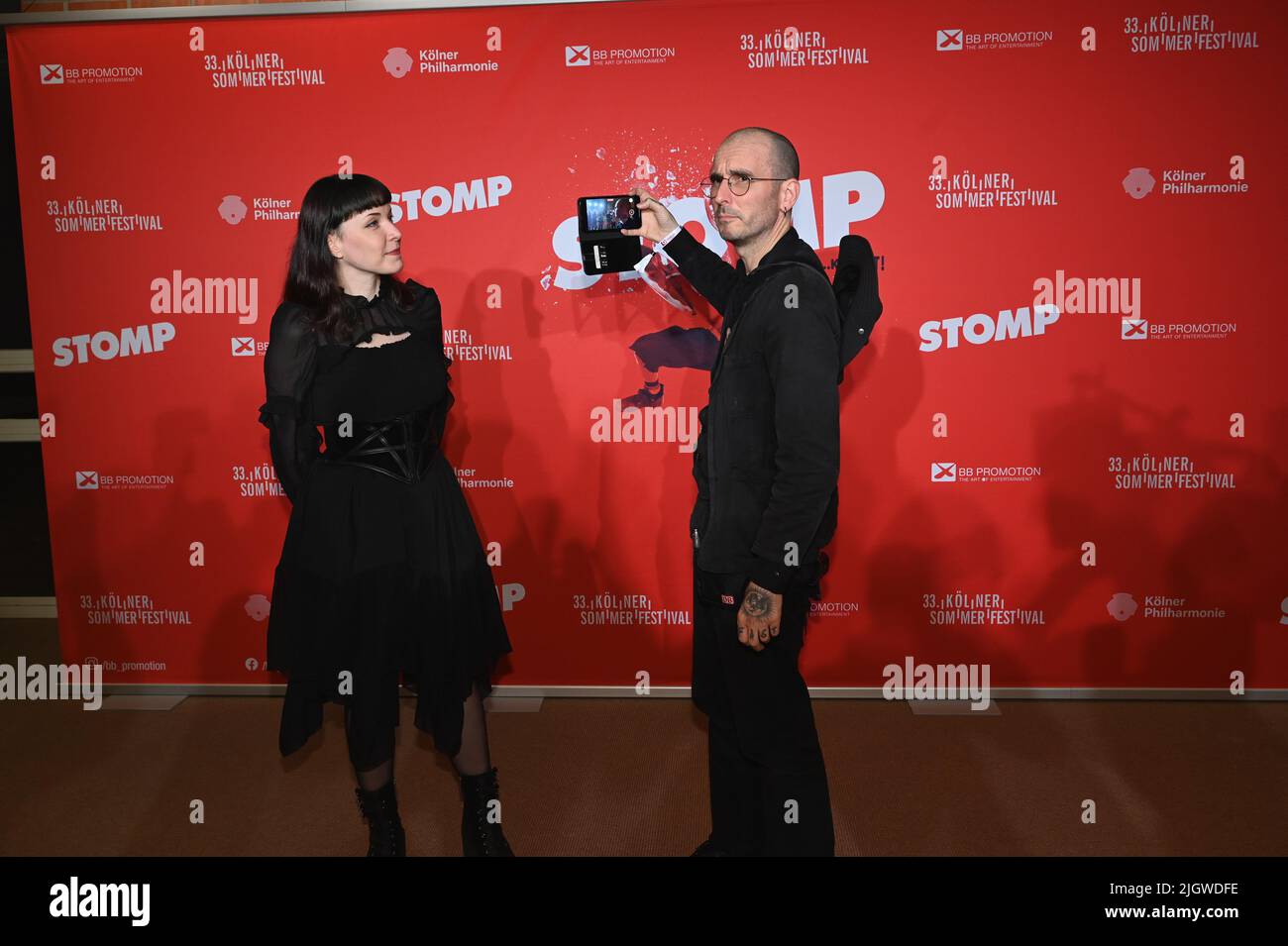 Cologne, Germany. 12th July, 2022. Criminal biologist Mark Benecke and ...