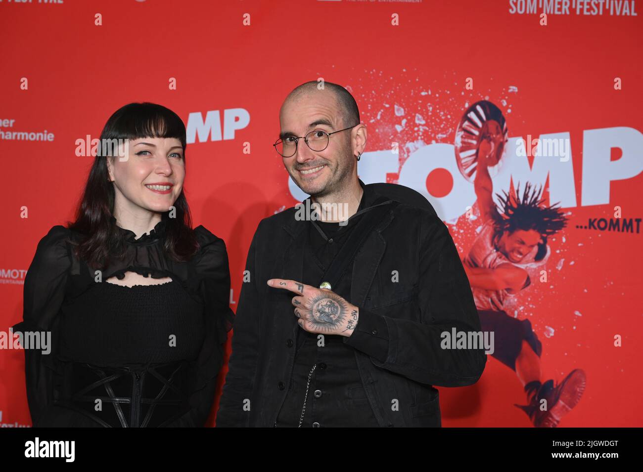 Cologne, Germany. 12th July, 2022. Criminal biologist Mark Benecke and ...