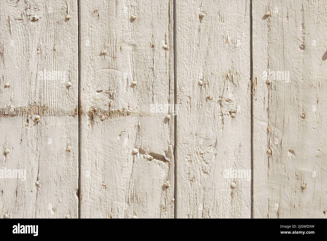 Weathered vertical panel board of old window shutter at old country ...