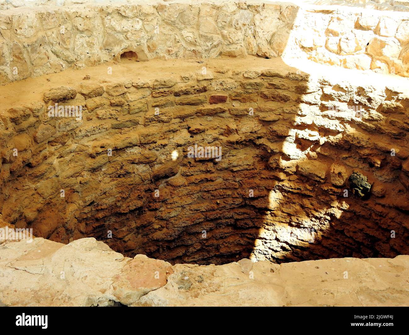 Prophet Moses Springs, Water wells and palms in Sinai Peninsula, Ras ...
