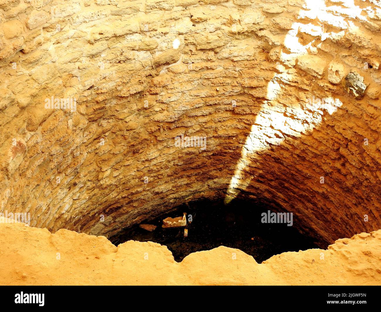 Prophet Moses Springs, Water wells and palms in Sinai Peninsula, Ras ...