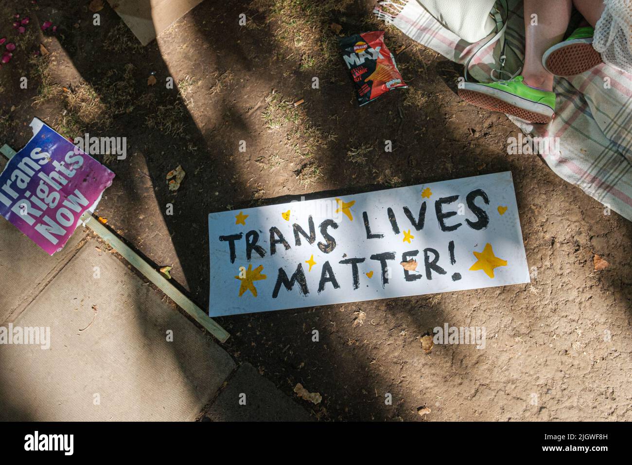 Trans Community and Supports do their yearly march through London ...