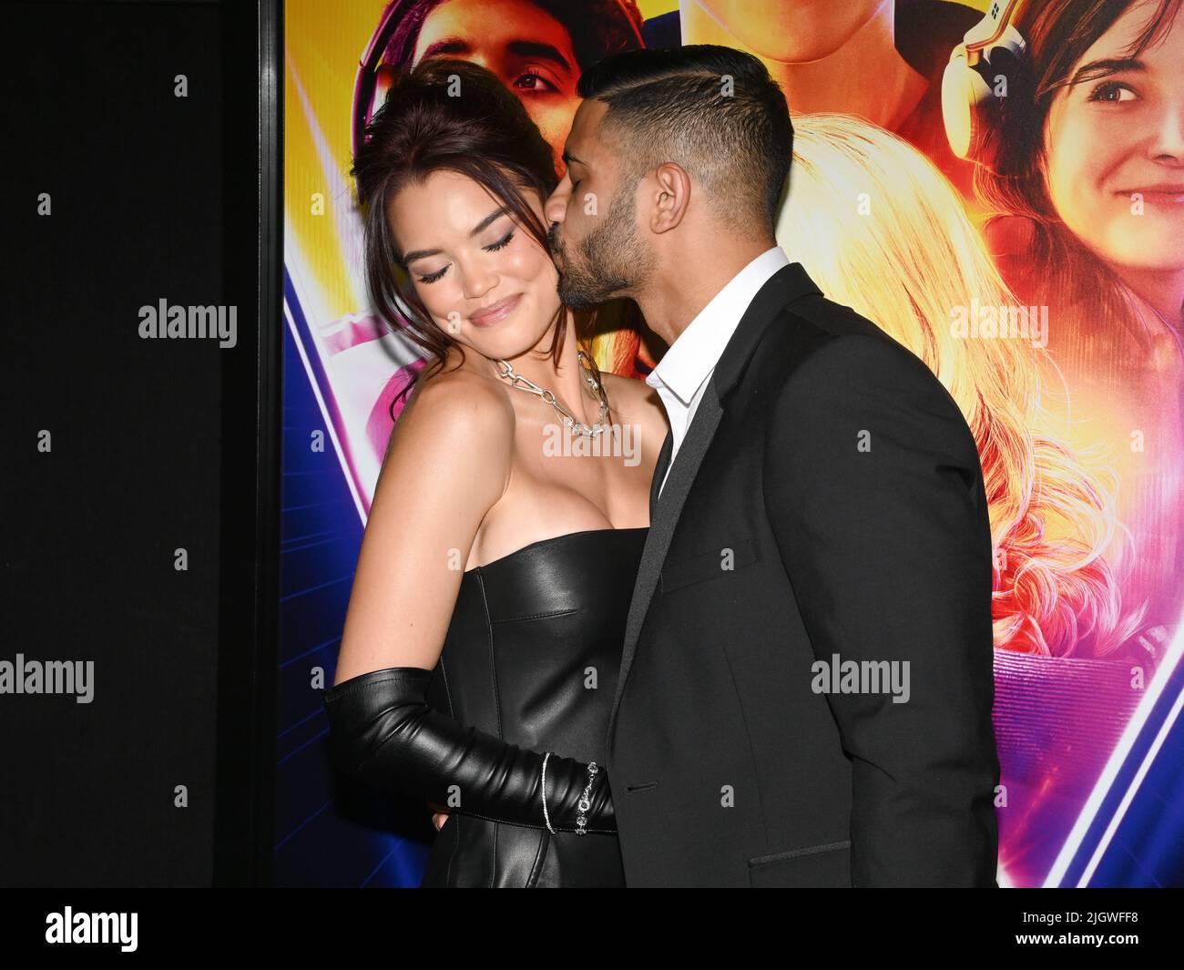 12 July2022 - Los Angeles, California - Paris Berelc and Rhys Athayde ...