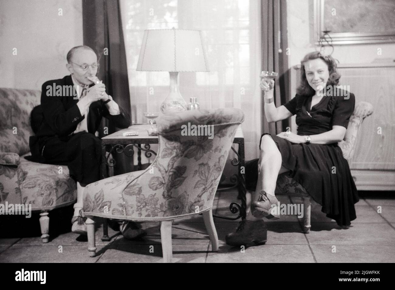 Familie Rumpf in der Aßmannshauser Straße 22a in Berlin, Deutschland ...