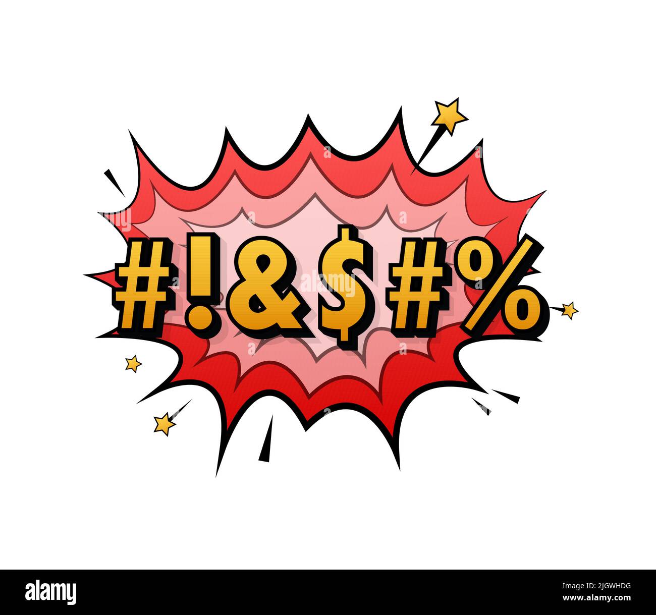 Complain or curse. Concept of parental advisory explicit content ...