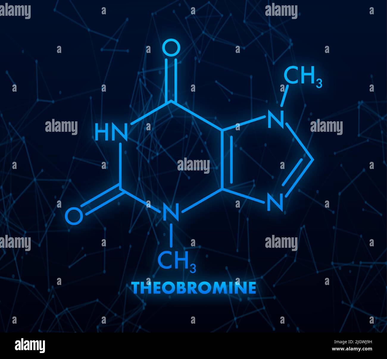 Theobromine chemical formula. Theobromine chemical molecular structure ...
