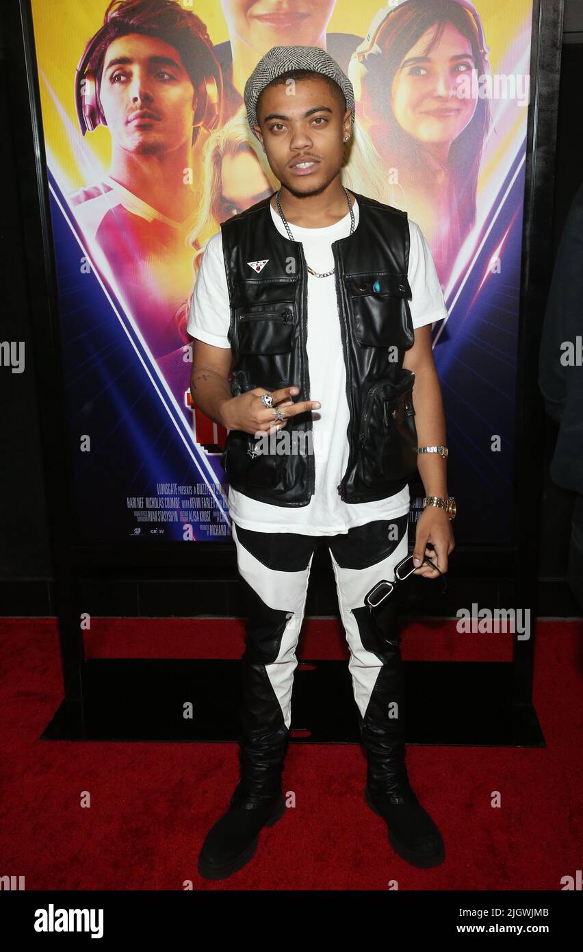 Hollywood, Ca. 12th July, 2022. Reed Shannon, at "1UP" Los Angeles ...