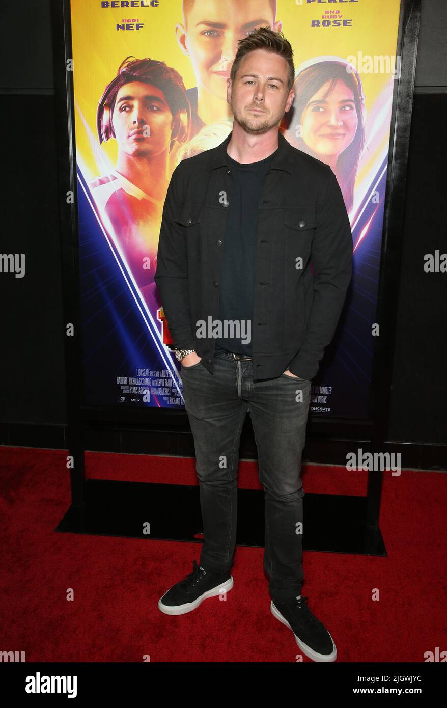 Hollywood, Ca. 12th July, 2022. Richard Alan Reid, at "1UP" Los Angeles ...