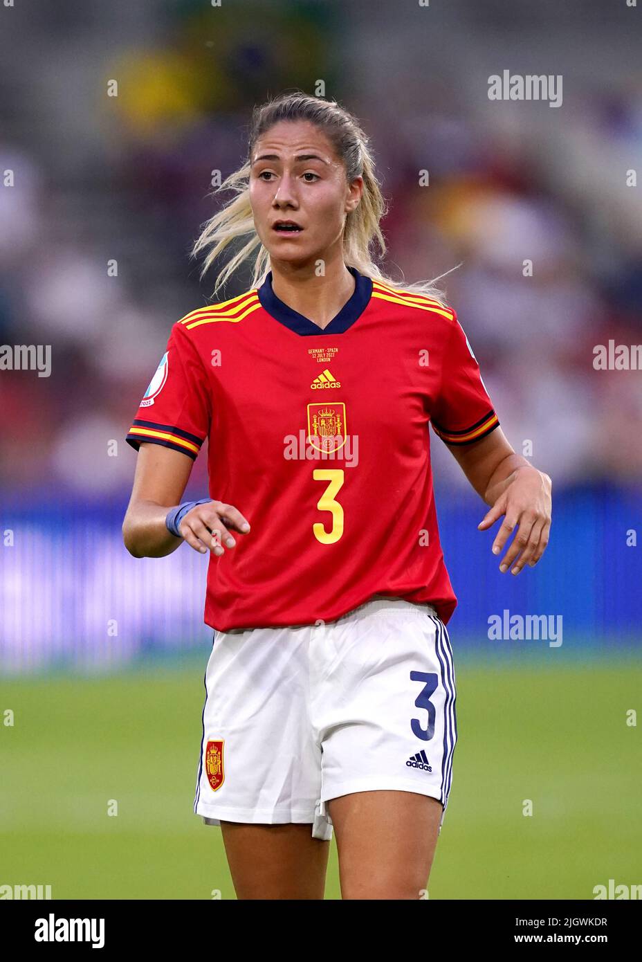 Spain's Laia Aleixandri during the UEFA Women's Euro 2022 Group B match ...