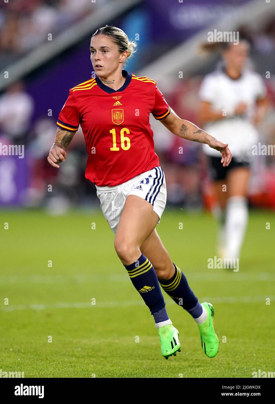 Spain's Maria Pilar Leon during the UEFA Women's Euro 2022 Group B ...