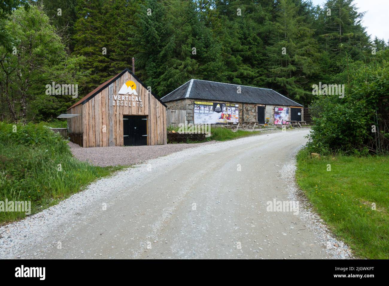 Vertical Descents at Onich, Fort William, Scotland, UK Stock Photo - Alamy