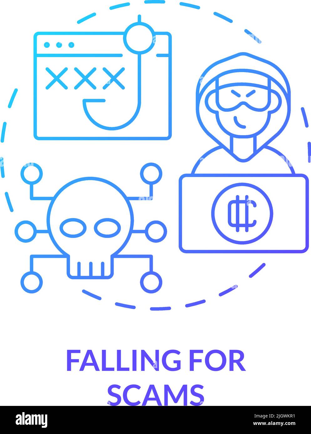 Phishing scams Stock Vector Images - Alamy