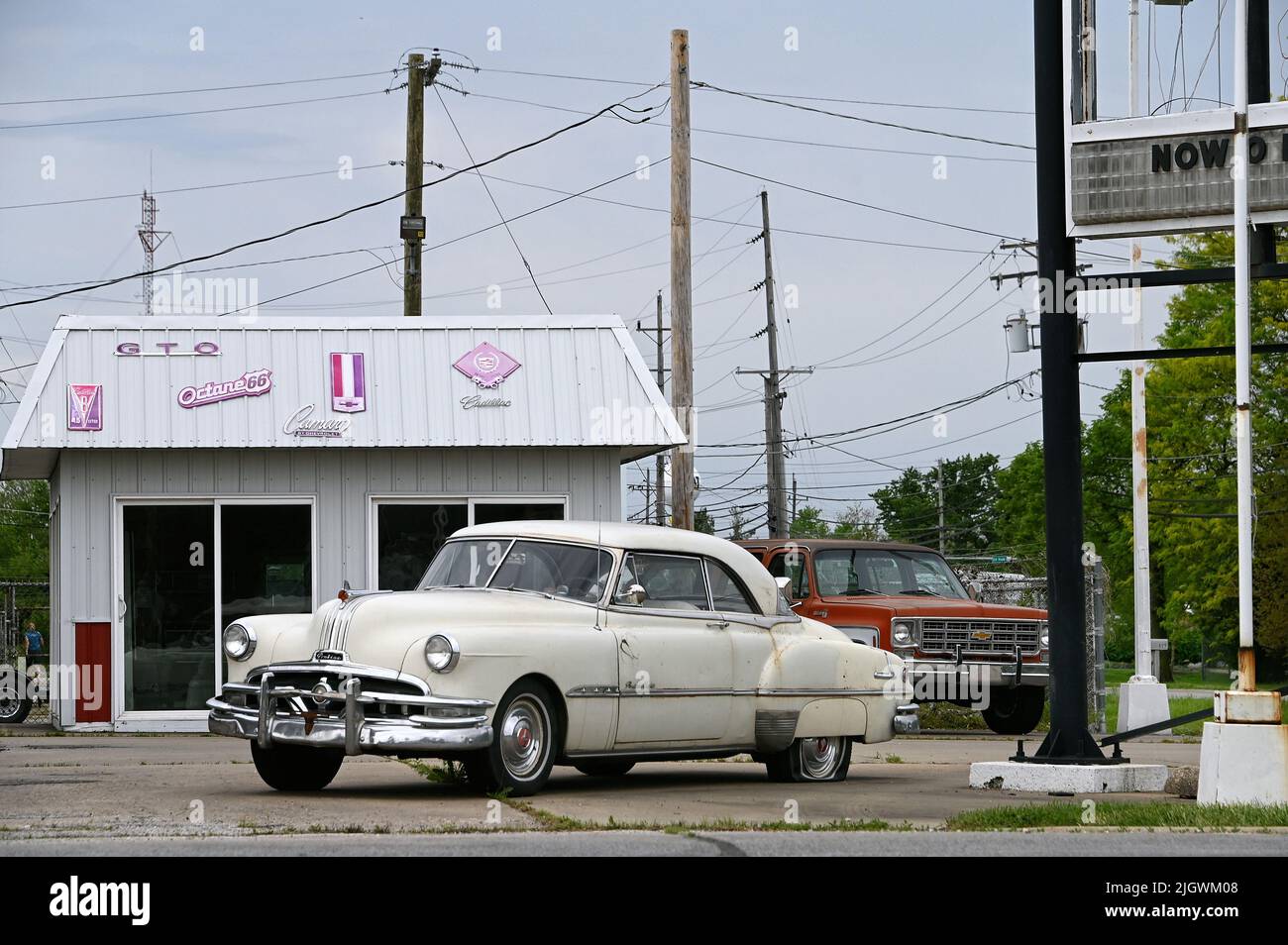 Pontiac Model Eight, Pontiac, Illinois, United States of America Stock ...
