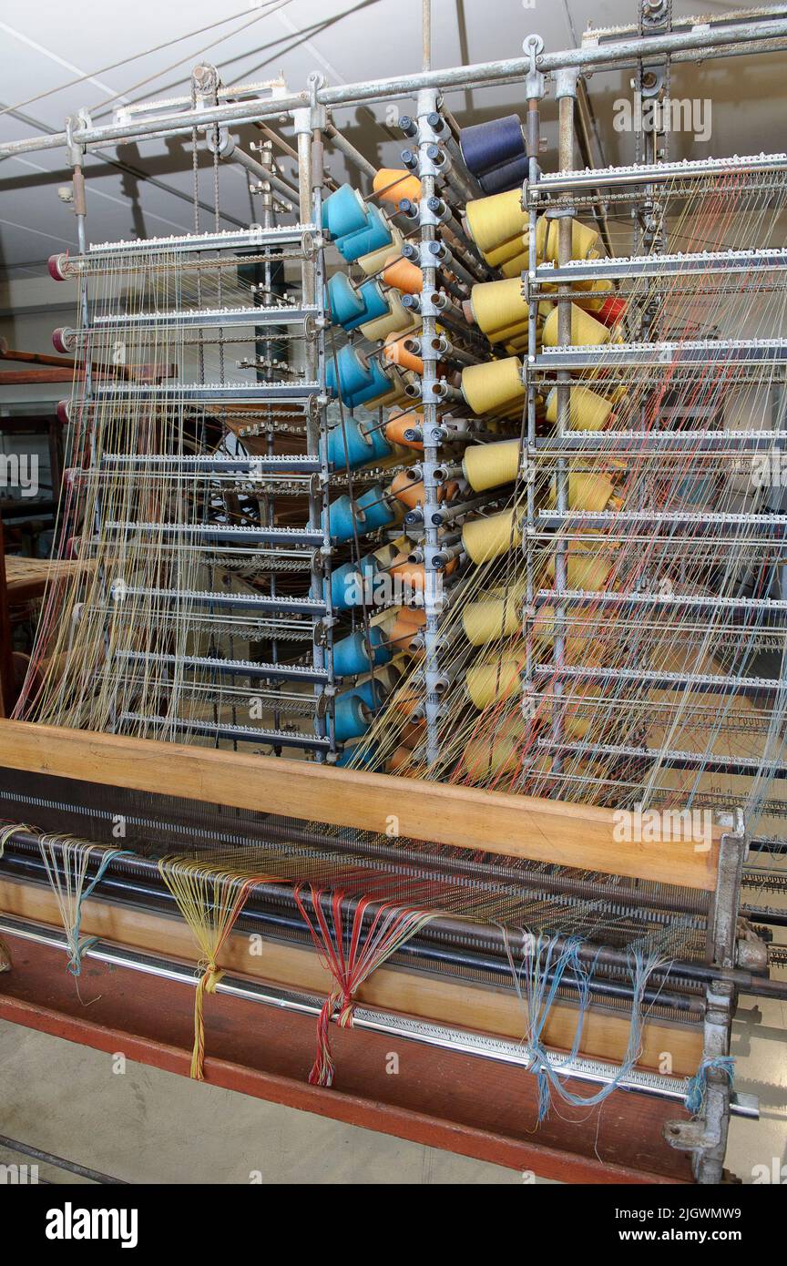 Industrial textile machine hi-res stock photography and images - Alamy