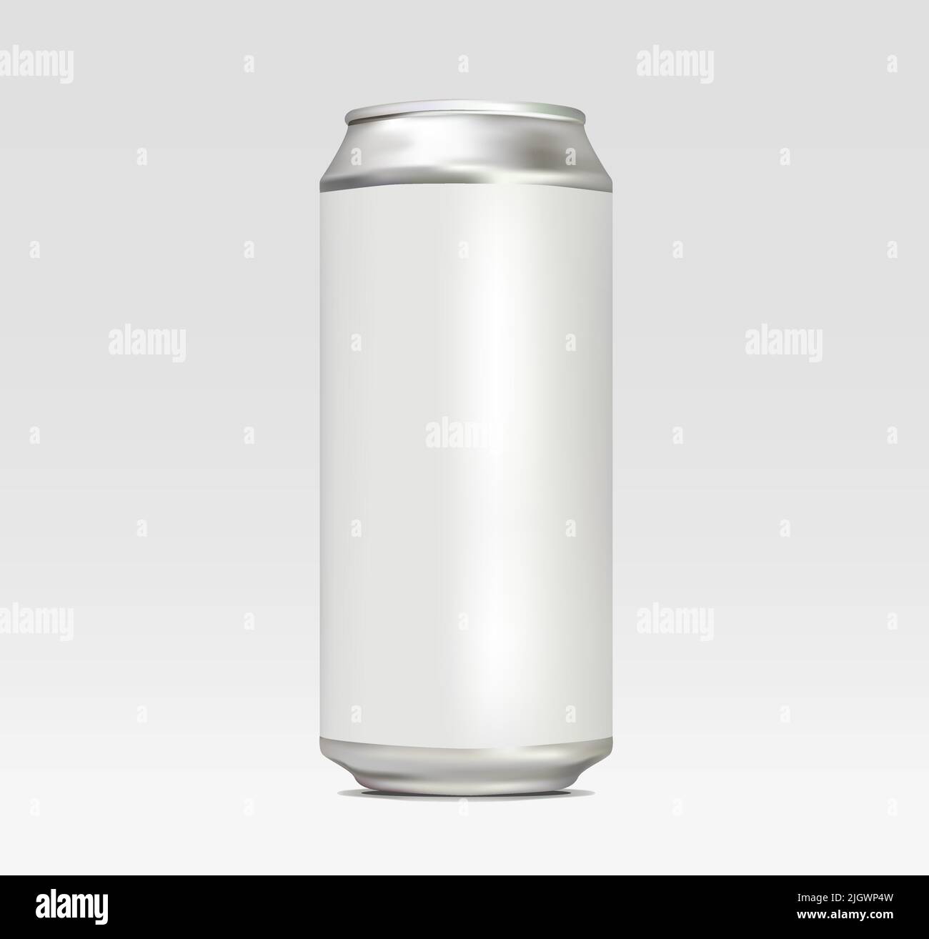 Juice can mockup Stock Vector Images - Alamy