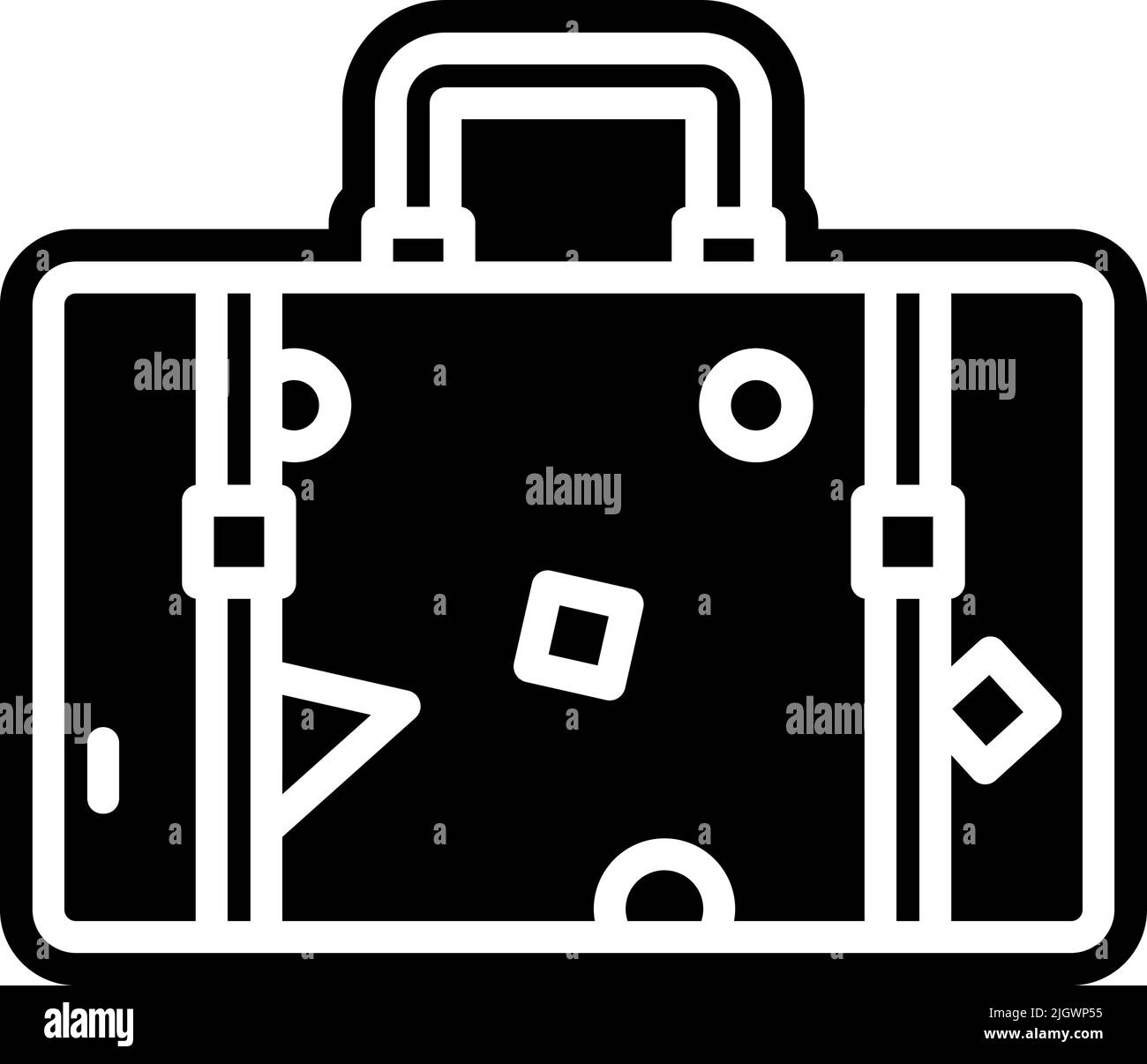 Airport baggage icon Stock Vector Image & Art - Alamy