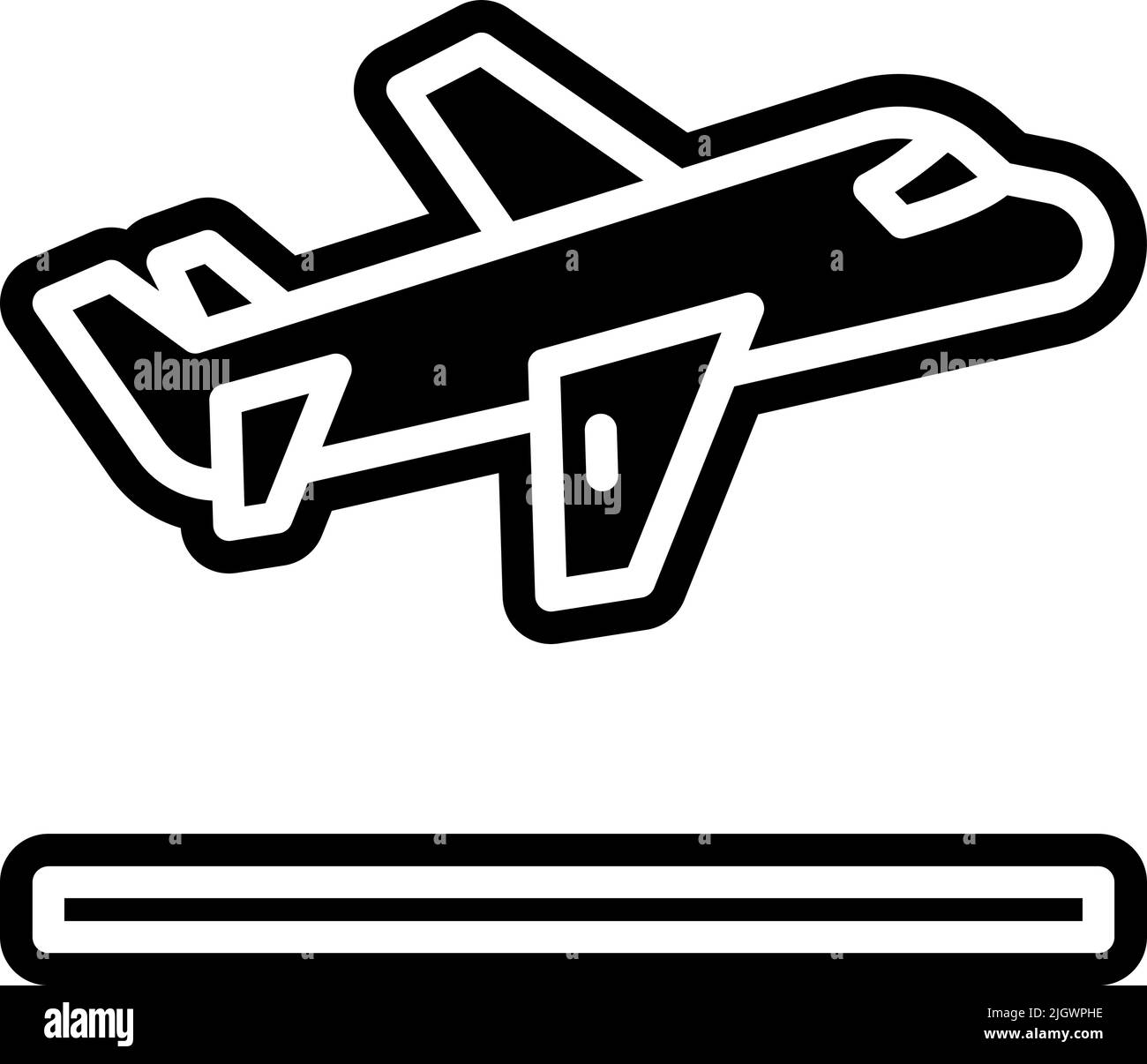 Airport take off icon Stock Vector Image & Art - Alamy
