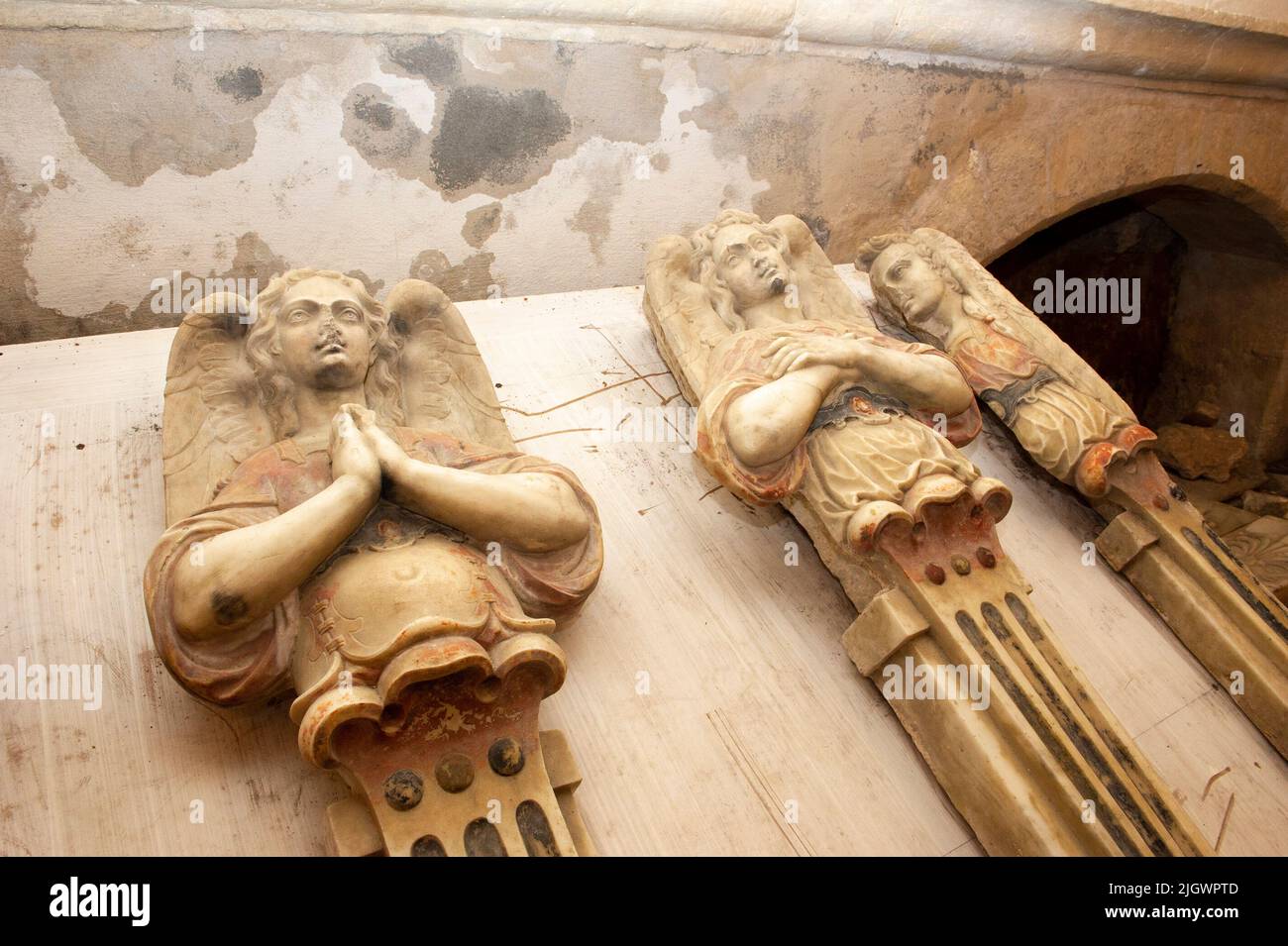Europe, Italy, Sardinia, Porto Torres, San Gavino Church basilica ...