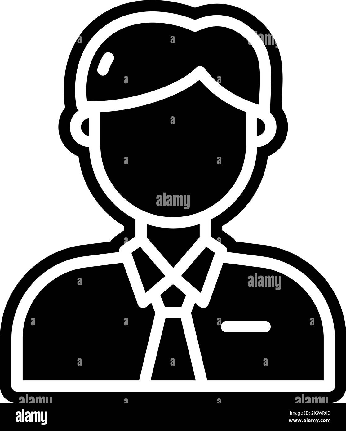 Airport steward icon Stock Vector Image & Art - Alamy