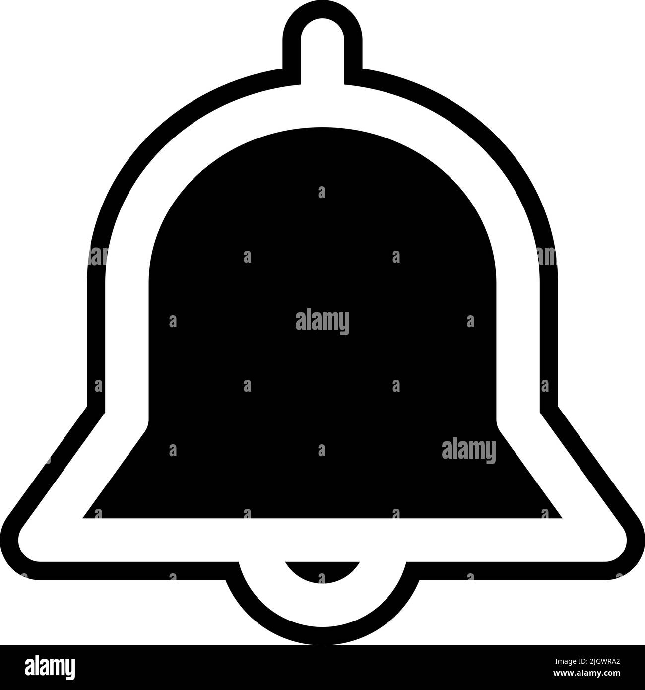 Audio and video bell icon Stock Vector Image & Art - Alamy