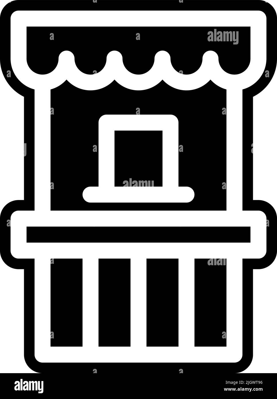 Carnival ticket icon Black and White Stock Photos & Images - Alamy