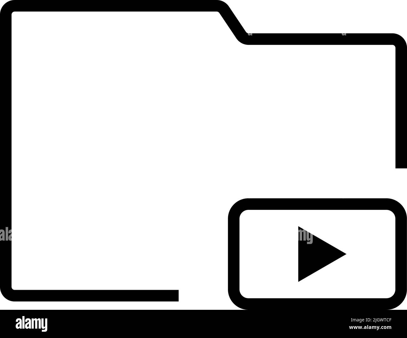 Office folder icon animation hi-res stock photography and images - Alamy