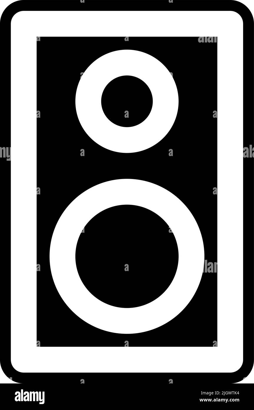Audio and video speaker icon Stock Vector Image & Art - Alamy