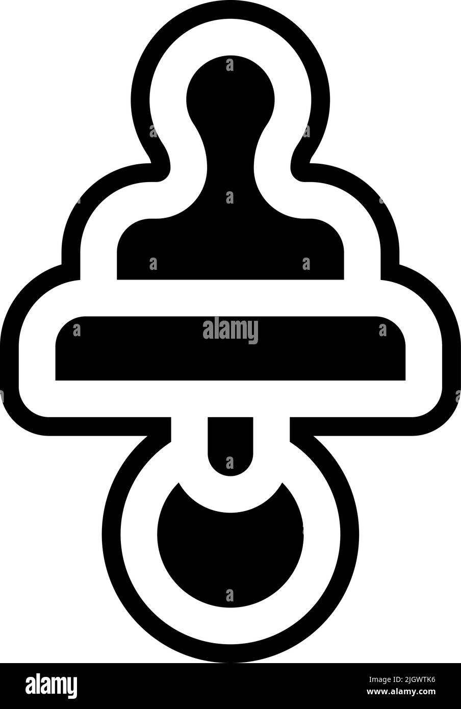 Baby pacifier icon Stock Vector Image & Art - Alamy