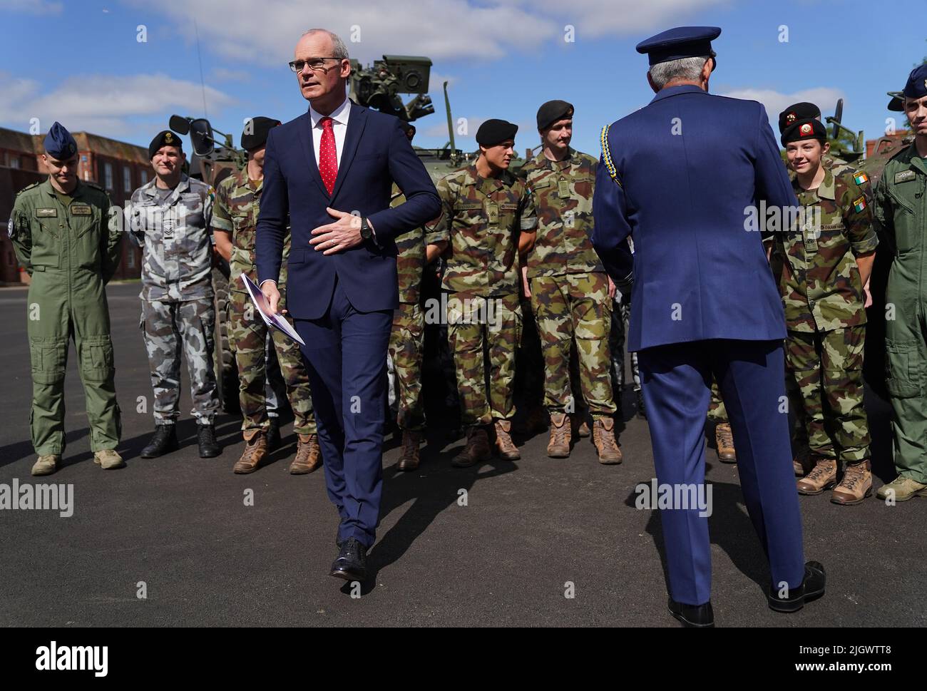 Irish defence forces mckee barracks hi-res stock photography and images ...