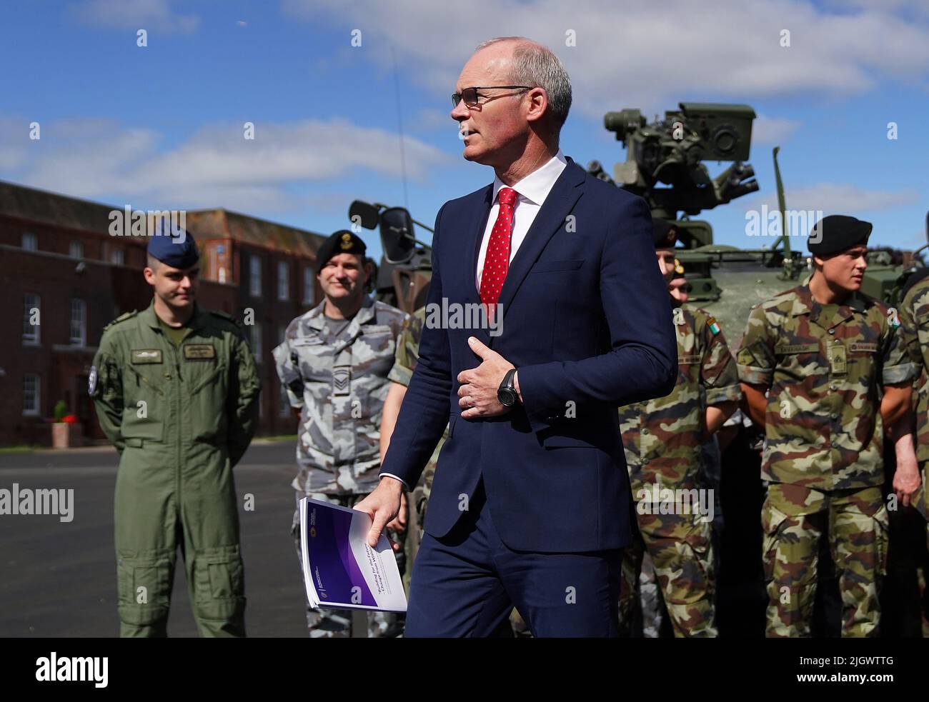 Irish defence forces mckee barracks hi-res stock photography and images ...