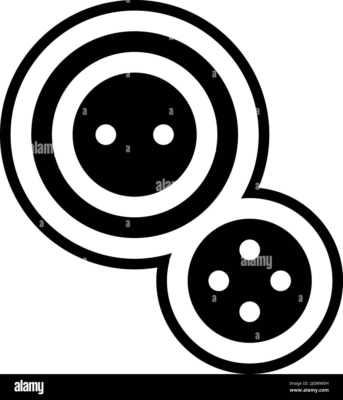 Baby button icon Stock Vector Image & Art - Alamy