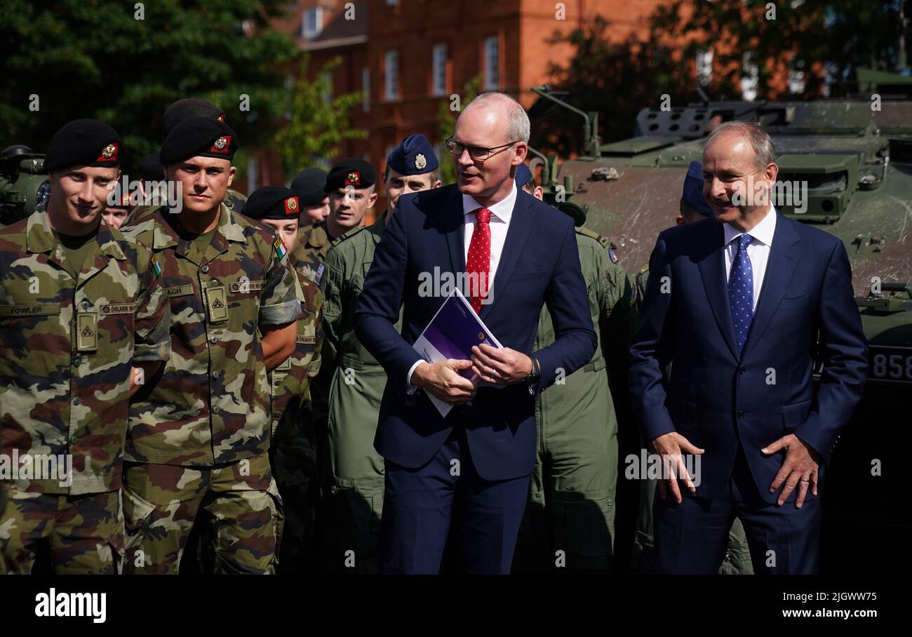 Irish defence forces mckee barracks hi-res stock photography and images ...
