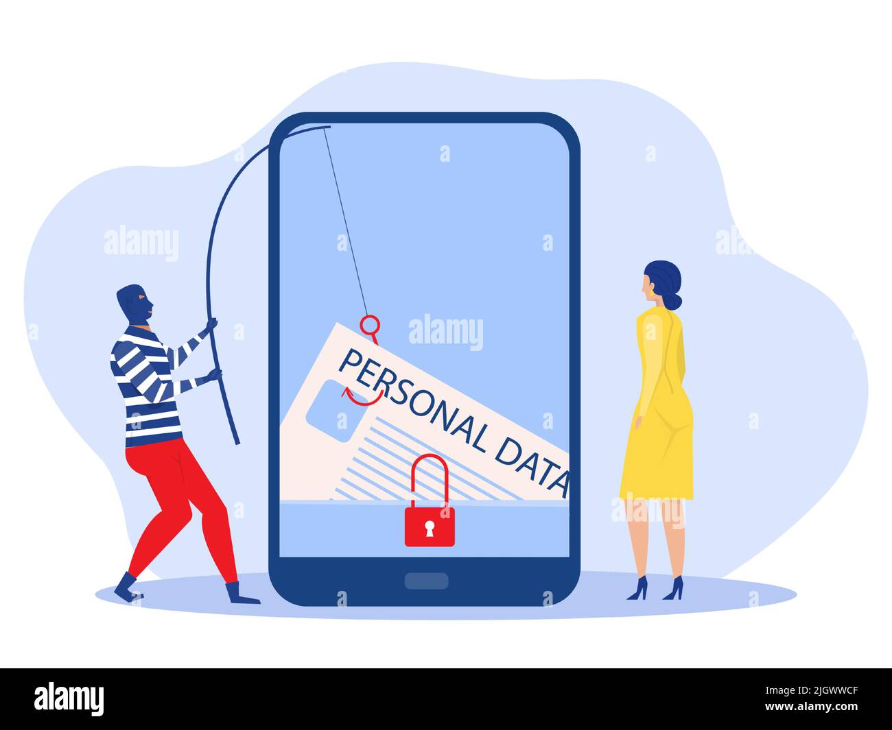 Keeping a secret Stock Vector Images - Alamy