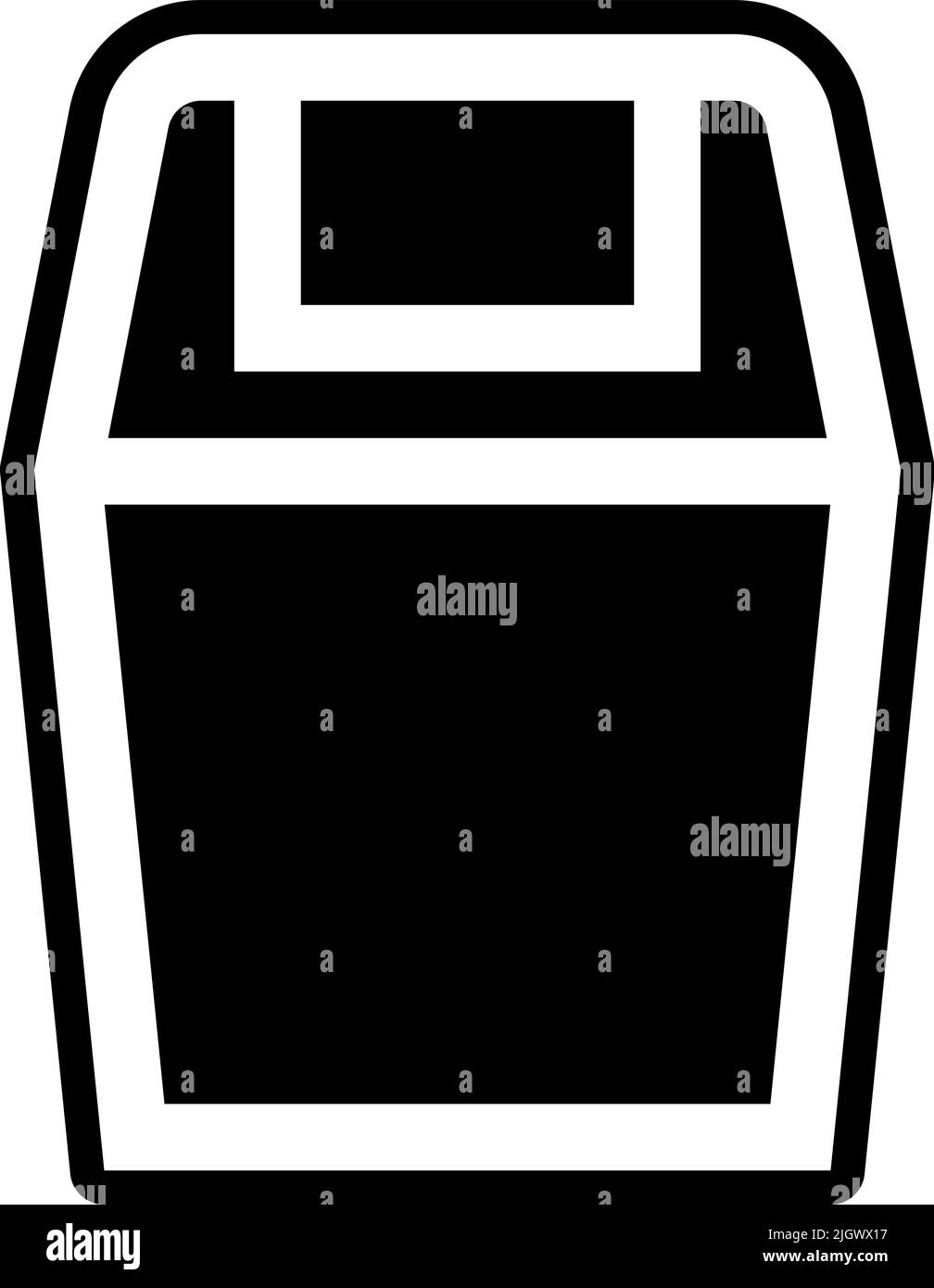 Bathroom bin icon Stock Vector Image & Art - Alamy