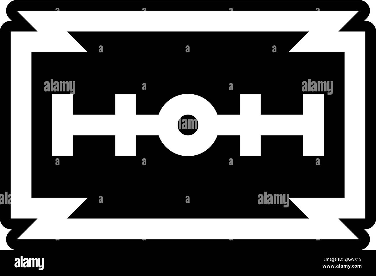 Man safety razor shaving Stock Vector Images - Alamy