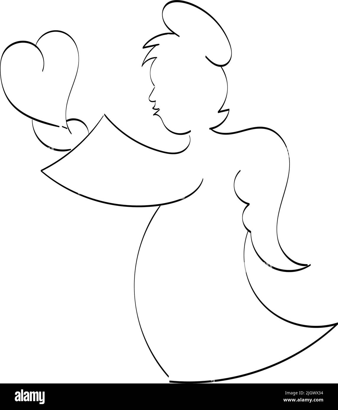 Encouraging angel hi-res stock photography and images - Alamy