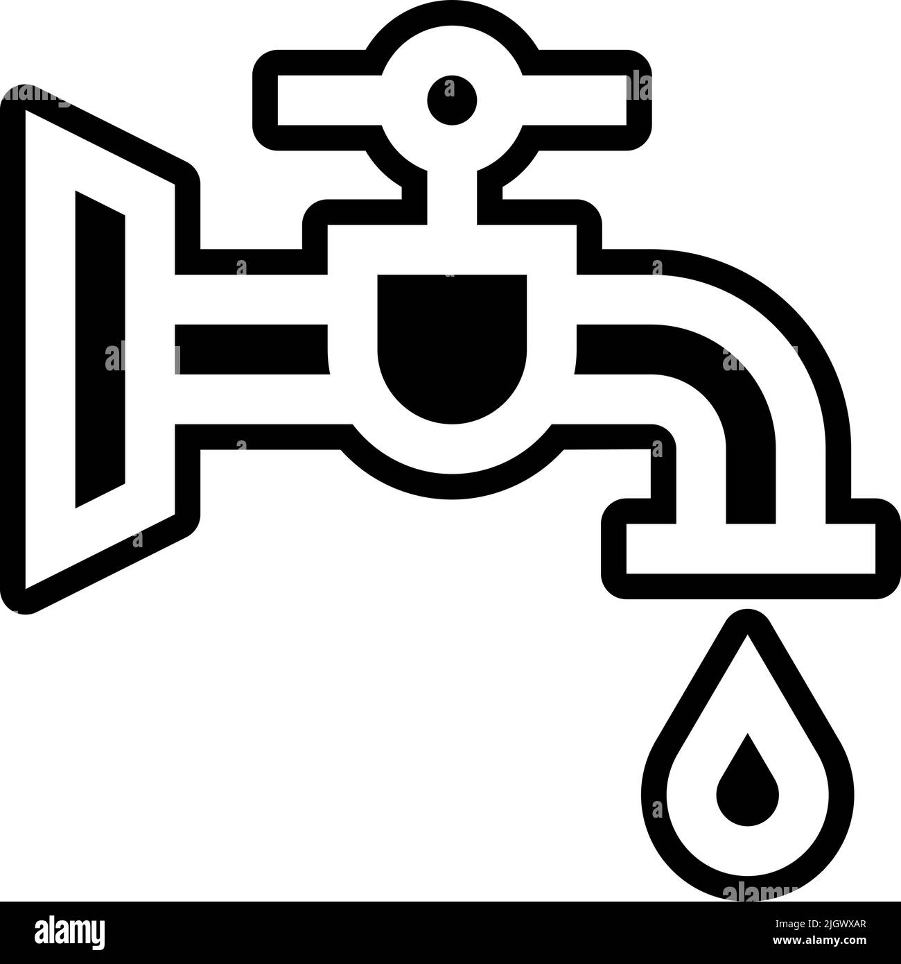 Bathroom faucet icon Stock Vector Image & Art - Alamy
