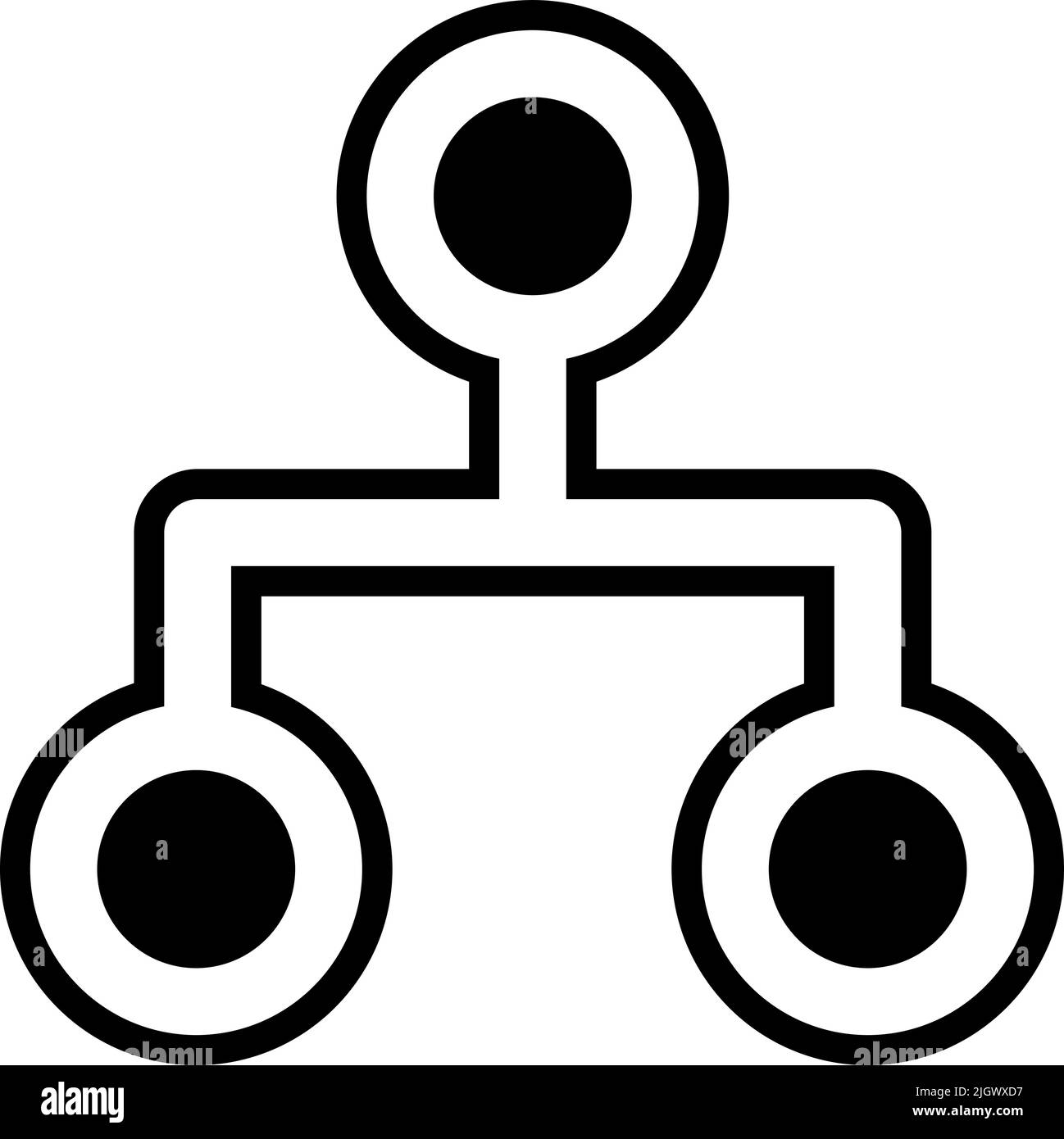 Diagram icon simple creative Black and White Stock Photos & Images - Alamy